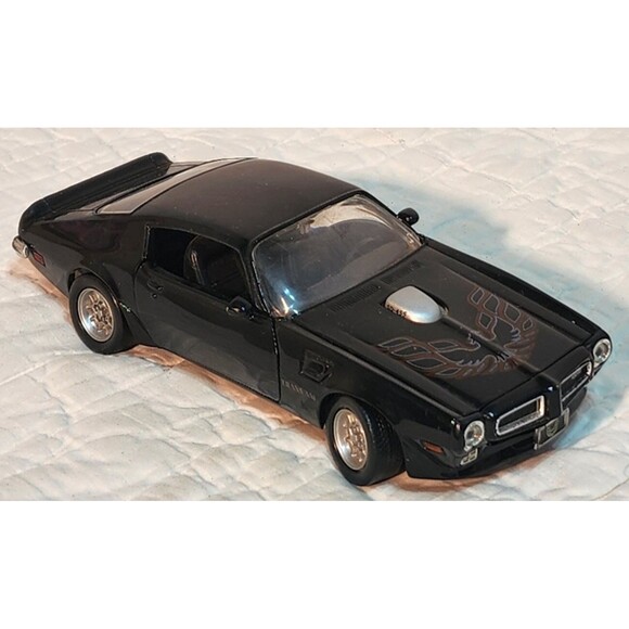 MOTORMAX | Other | 973 Pontiac Firebird Trans Am Black 124 Diecast ...
